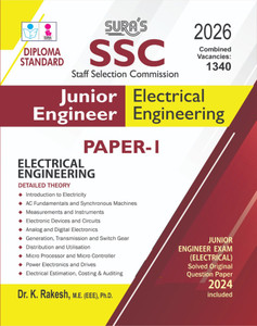 SURA`S SSC JE Junior Engineer Electrical Engineering Paper 1 Diploma ...