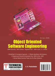 Object Oriented Software Engineering for BE Anna University R21 CBCS ...