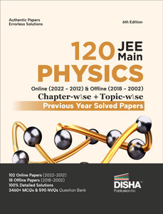 Disha 120 Jee Main Physics Online (2022 - 2012) & Offline (2018 - 2002 ...