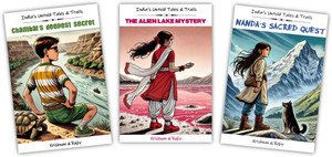 Combo of Nanda's Sacred Quest+The Alien Lake Mystery+Chambal's Deepest ...