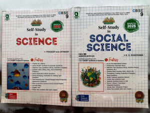 Evergreen Cbse Self-Study In Science And Social Science Class 9 Set of ...