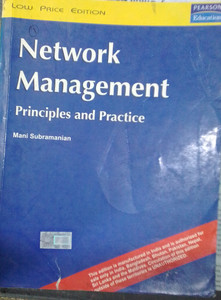 Network Management Principles and Practice: Buy Network Management ...