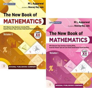 The New Book of Mathematics (Vol 1 & 2) Class 12th (2024-25 Examination ...