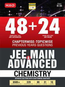 MTG 48 + 24 Years JEE Main (2025-2002) and JEE Advanced (2025-1978 ...