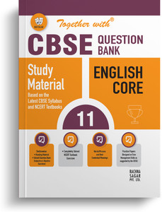 Together with CBSE Question Bank Class 11 English Core Exam 2024 ...