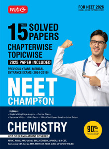 MTG NEET Champion Chemistry | 15 Years Chapterwise Topicwise Solved ...