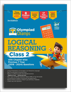 Olympiad Champs Logical Reasoning Class 2 with Chapter-wise Previous 7 ...