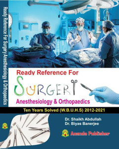 Ready Reference For Surgery Anesthesiology & Orthopaedics: Buy Ready ...
