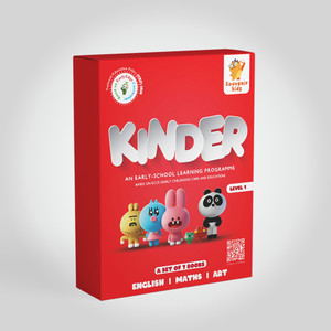 Kinder Early Learning Boxset - Level -1 : A Pack of 7 Activity books ...