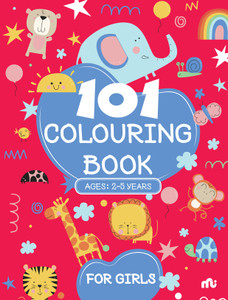 101 Colouring Book for Girls: Buy 101 Colouring Book for Girls by ...