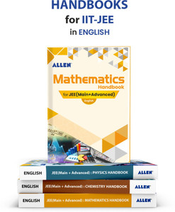 ALLEN Physics, Chemistry, Maths Handbook For IIT-JEE Exam (English ...
