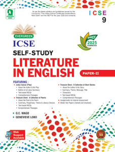 Evergreen ICSE Self-Study Literature in ENGLISH Paper 2 Class 9 For ...