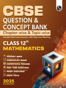 (Old Edition) PW CBSE Question & Concept Bank (QCB) Class 12 Math 2024 ...