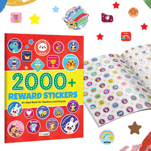 2000+ Reward Stickers : All in One Stickers for Kindergarten, Lkg, Uk ...