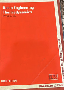 BASIC ENGINEERING THERMODYNAMICS: Buy BASIC ENGINEERING THERMODYNAMICS ...
