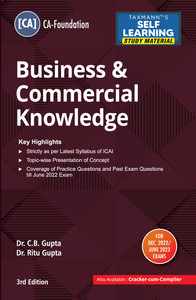 Taxmann's Business & Commercial Knowledge (Paper 4 | BCK) – Study ...