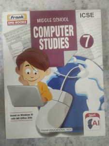 Middle School Computer Studies Class 7 (ICSE)-Frank EMU: Buy Middle ...