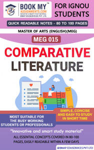 IGNOU MEG 15 Comparative Literature Quick Readable Notes | Important ...