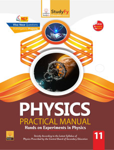 StudyFy CBSE Class 11th Physics Practical Lab Manual for 2024 Exam: Buy ...