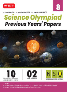 MTG NSO Class-8 Olympiad 10 Previous Years Papers (2023-2019 Set A & B ...
