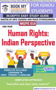 IGNOU MGPE 16 Human Rights: Indian Perspective Study Material (In Depth ...
