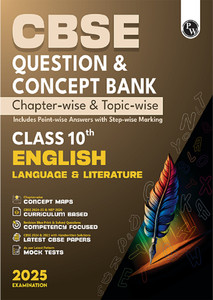 (Old Edition) PW CBSE Question & Concept Bank (QCB) Class 10 English ...