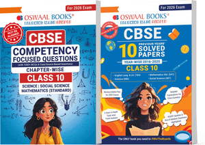 Oswaal CBSE Competency Focused Questions Chapter-wise and 10 Years ...