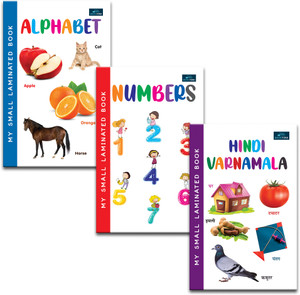 My Small Laminated Books - Alphabet and Numbers: Buy My Small Laminated ...