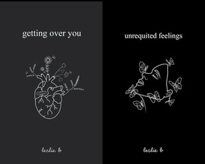 Geting Over You and Unrequited Feelings Combo Book (Set of 2 Book ...