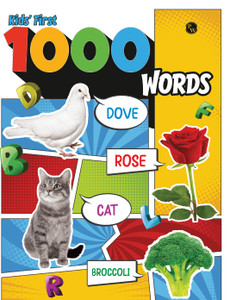 First 1000 Words Book For Kids- Picture Book for 1 to 6 Year Old | 50 ...