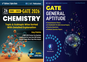 GATE Chemistry PYQ Book - GATE General Aptitude 2026 (Set of 2 Books ...