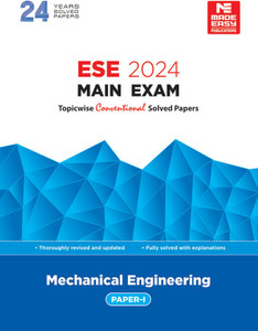 ESE 2024 Mains Examination Mechanical Engineering Conventional Paper I ...