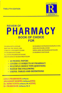 Review Of Pharmacy 12th Edition 2024-25: Buy Review Of Pharmacy 12th ...