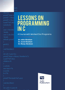 Lessons on Programming in C A Course with Worked Out Programs - Lessons ...