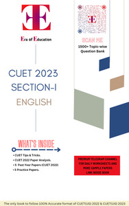 Era of Education CUET English 2023 Sample Papers and Previous Year ...