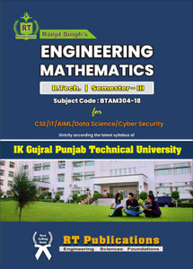 Engineering Mathematics, B.Tech. (3rd Semester), BTAM304-18, Punjab ...