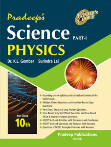 Pradeep's Science Part-I Physics for Class 10th (2024-25): Buy Pradeep ...