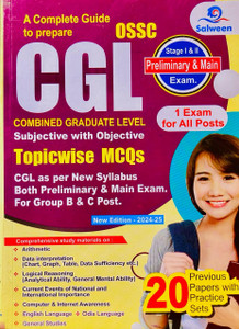 OSSC CGL COMBINED GRADUATE LEVEL Subjective with Objective Topicwise ...