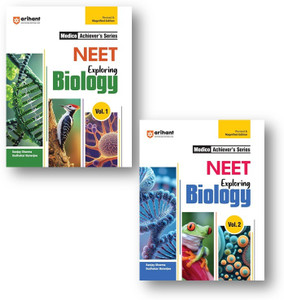 Arihant NEET Exploring Biology Medico Achievers Series, Volumes 1 & 2 ...