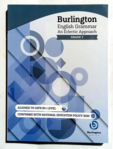 BURLINGTON ENGLISH GRAMMAR AN ECLECTIC APPROACH GRADE-7: Buy BURLINGTON ...