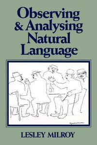 Observing and Analysing Natural Language: Buy Observing and Analysing ...