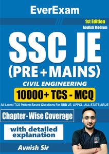 SSC JE PRE+MAINS CIVIL ENGINEERING 10000+ TCS MCQ - TCS PATTERN BASED ...