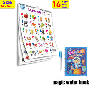 Educational Early Learning Chart For Kids (16 Chart) - Children Spiral ...