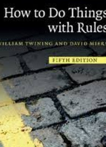 How to Do Things with Rules: Buy How to Do Things with Rules by Twining ...
