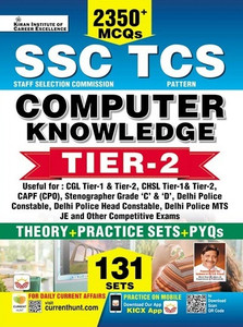 Ssc TCS Computer Knowledge Tier 2 2350+ MCQS (Theory + Practice Sets ...