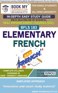 IGNOU BFLS 183 Elementary French Study Material (In Depth Easy Guide ...