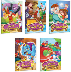 Aladdin, Alice in Wonderland, Pinocchio, Peter Pan and Jack and the ...