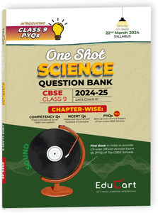 Educart CBSE class lX One shot Question Bank science 2024 - 25: Buy ...