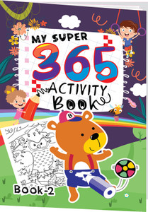 My Super 365 Colouring Book: An Interactive Colouring Adventure for ...