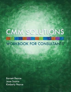 CMM Solutions - Workbook: Buy CMM Solutions - Workbook by Pearce ...